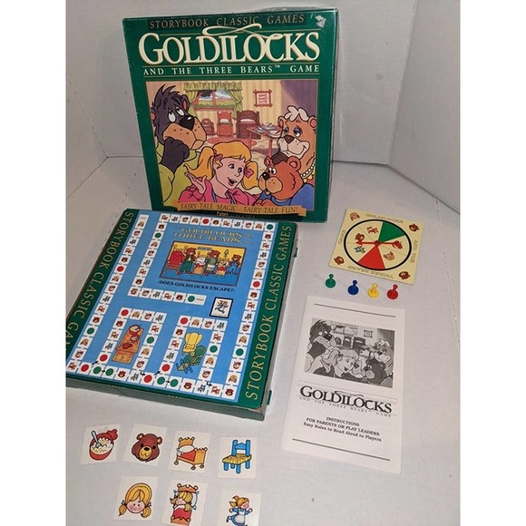 Cadaco | Toys | Vintage 991 Goldilocks And The Three Bears Board Game ...